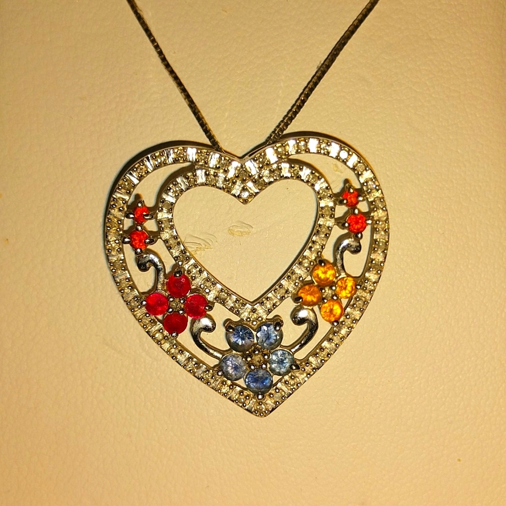 Sapphire Necklace - Gem